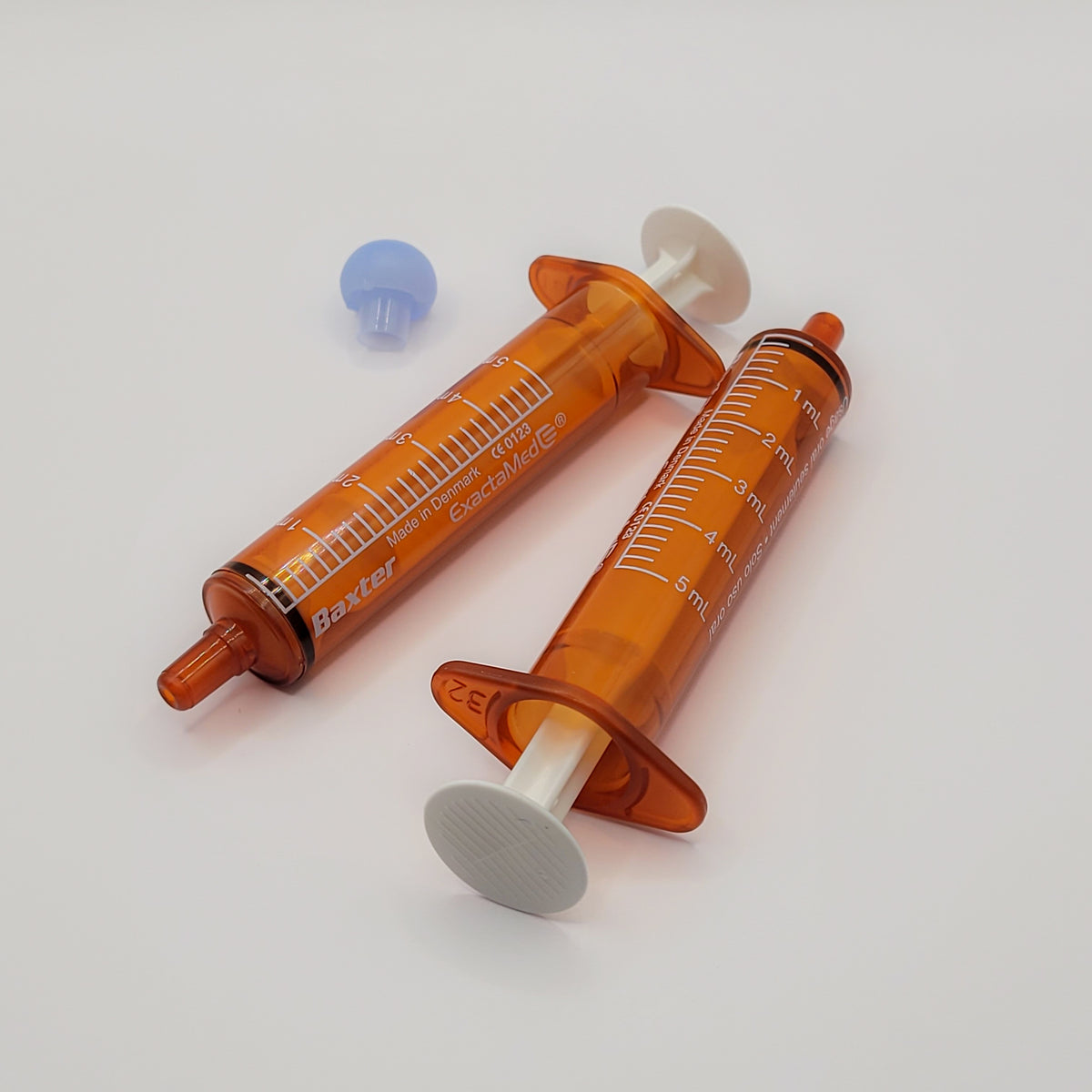 BAXA Amber Oral Syringes with tips (5ml) — Bella Corp Trading